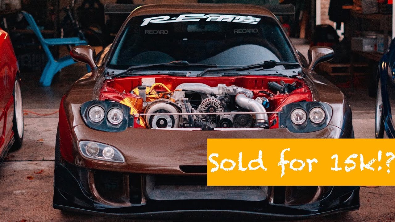 $15,000 for a ROLLING SHELL!?!? Saying Goodbye to my Mazda RX7 FD3S ...