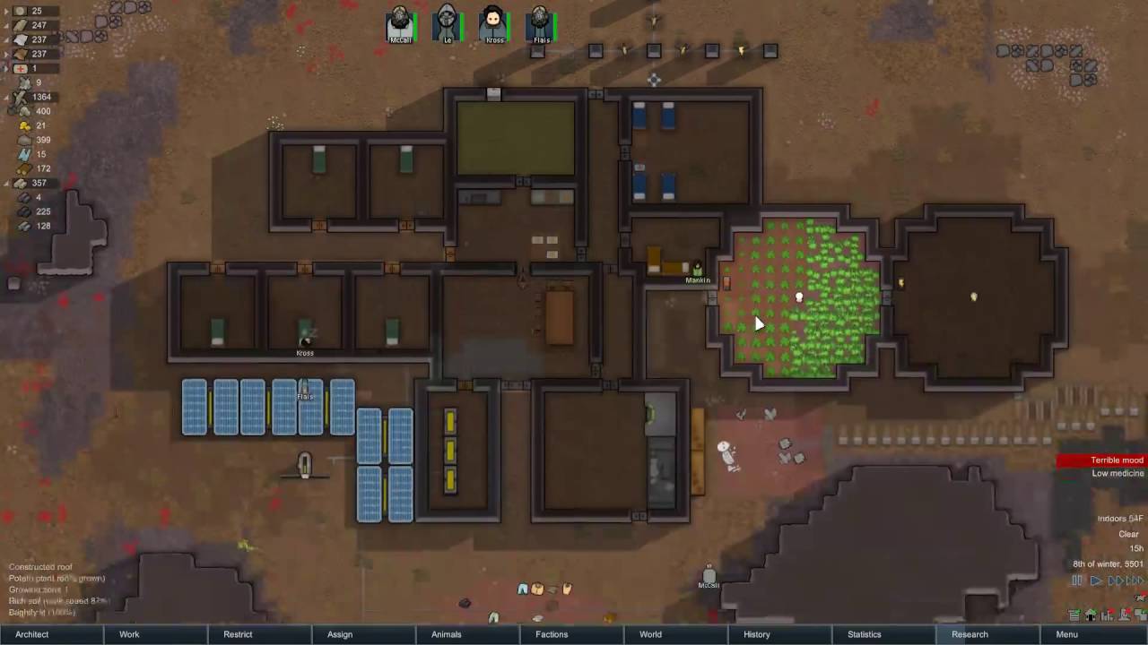 Modded Rimworld (Rimsenal) - Part 4 - Extreme Difficulty - YouTube