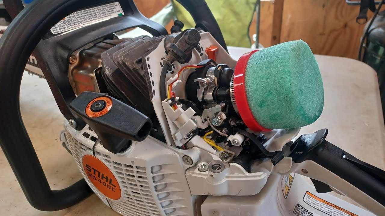 Help your chainsaw breathe/ Red Beard saws filter - YouTube