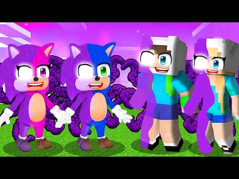 ENES VE BEBEK SONİC'İN AİLESİ NEDEN KARANLIK OLDU 😱 Minecraft