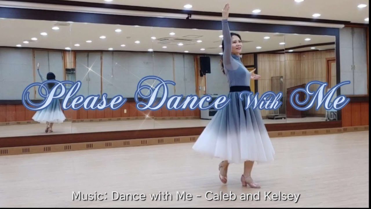 Please Dance With Me / Intermediate - Line Dance (Dance & Teach) - YouTube