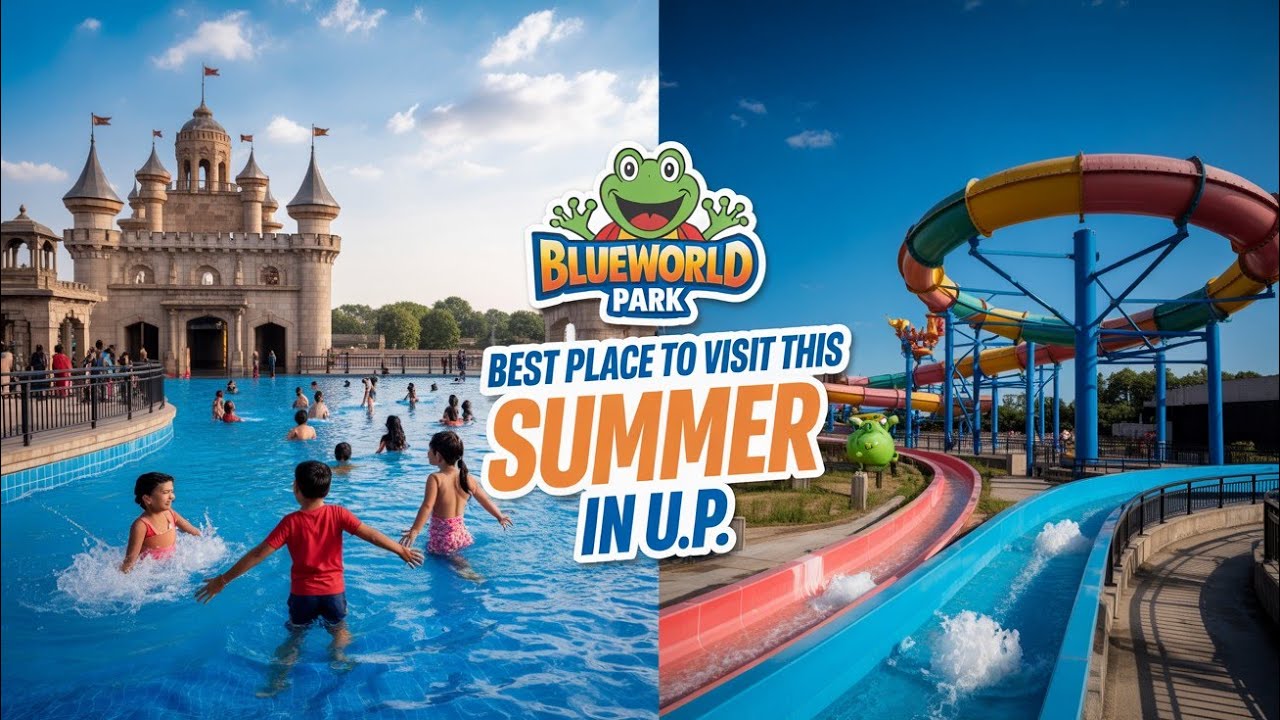 Blue world theme park live Masti - YouTube