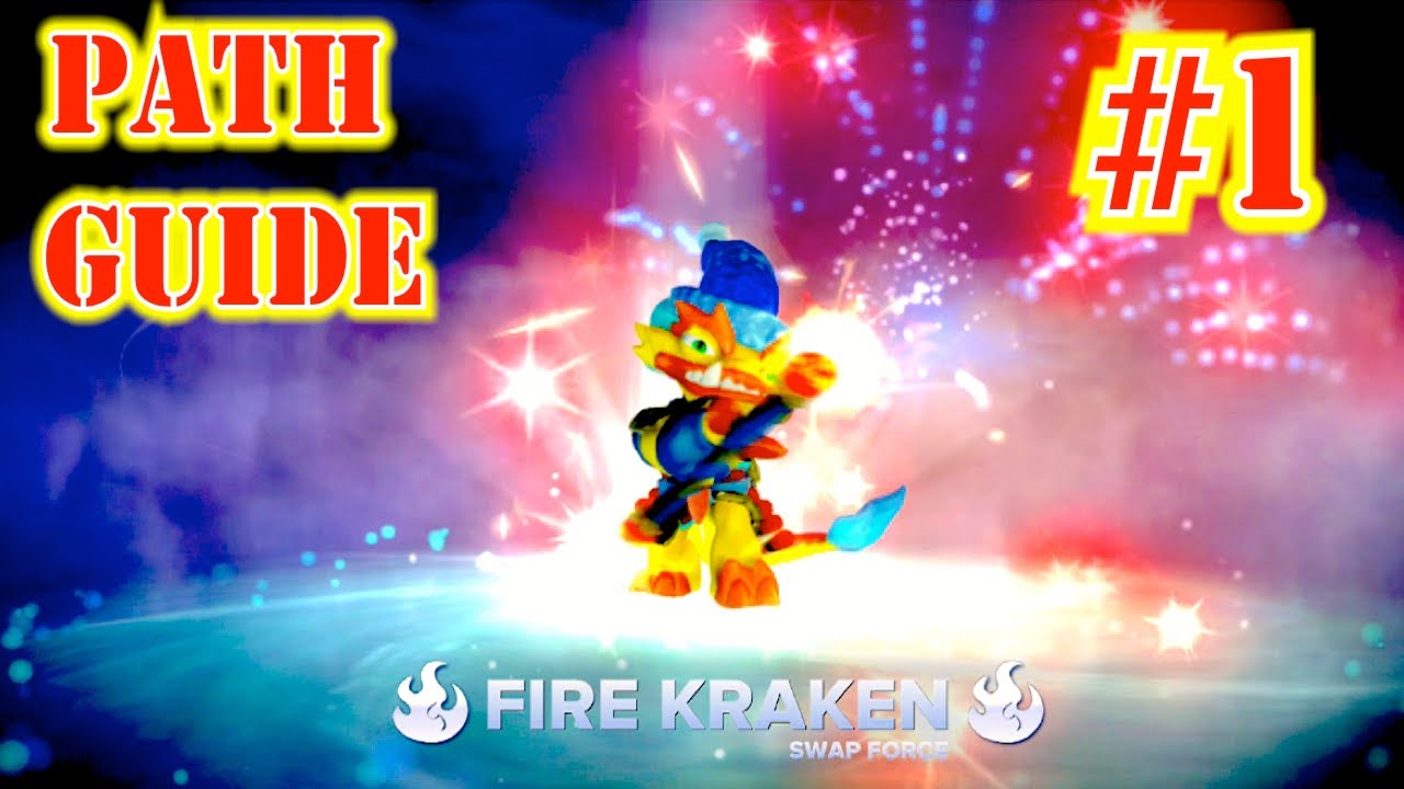Skylanders Swap Force Fire Kraken