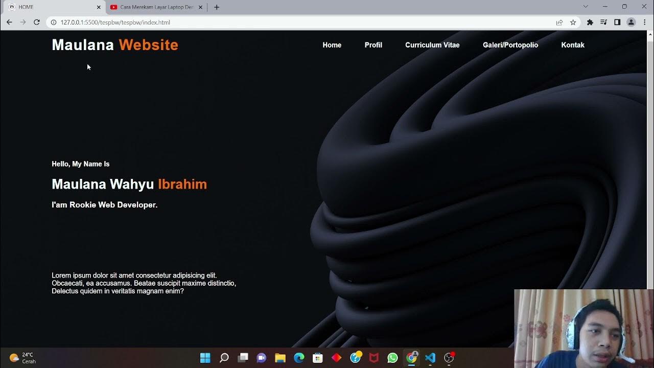 Presentasi Hasil Html - YouTube