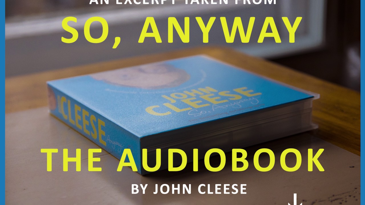 So Anyway - An Excerpt - The O2 Shows - YouTube