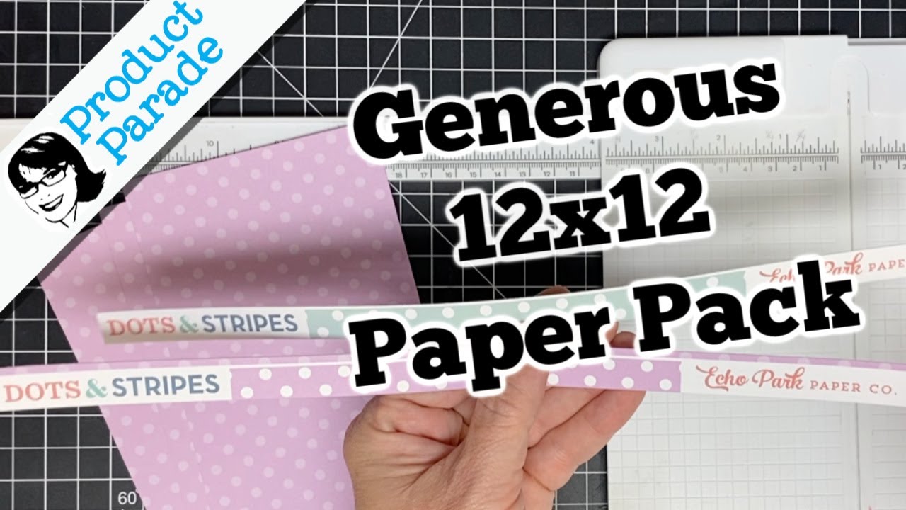 Top Tip: When 12x12 Paper Packs Are Generous - YouTube