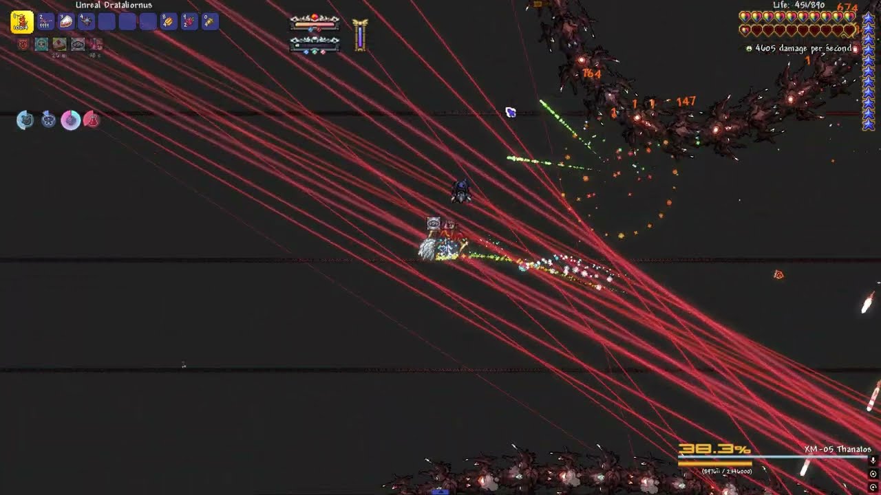 Calamity master death mode ranger exo mechs - YouTube