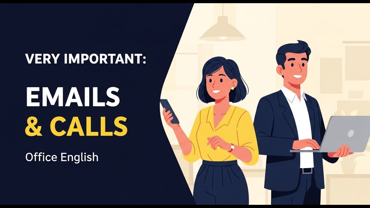Office English Conversation – Emails, Calls & Requests - YouTube