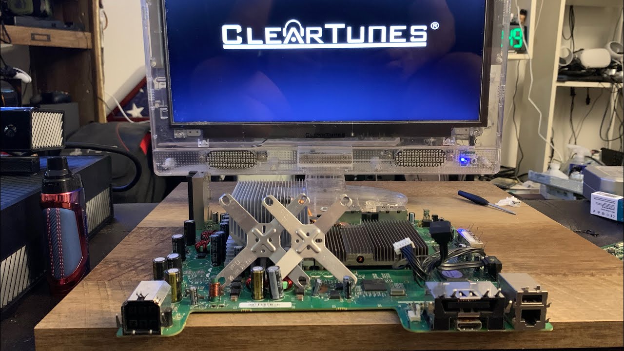 The W A L L .E Build Xbox 360 thermal paste reveal - YouTube