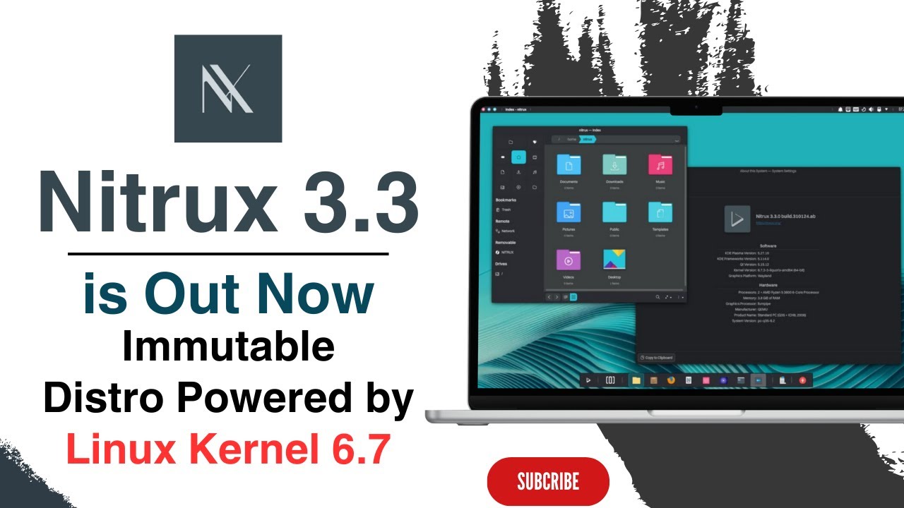 Nitrux 3.3 Is Out Now Powered by Linux Kernel 6.7 | Immutable Distro ...