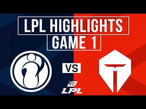 IG vs TES Highlights Game 1 | 2026 LPL Split 3 Regional Qualifiers | Invictus Gaming vs Top Esports