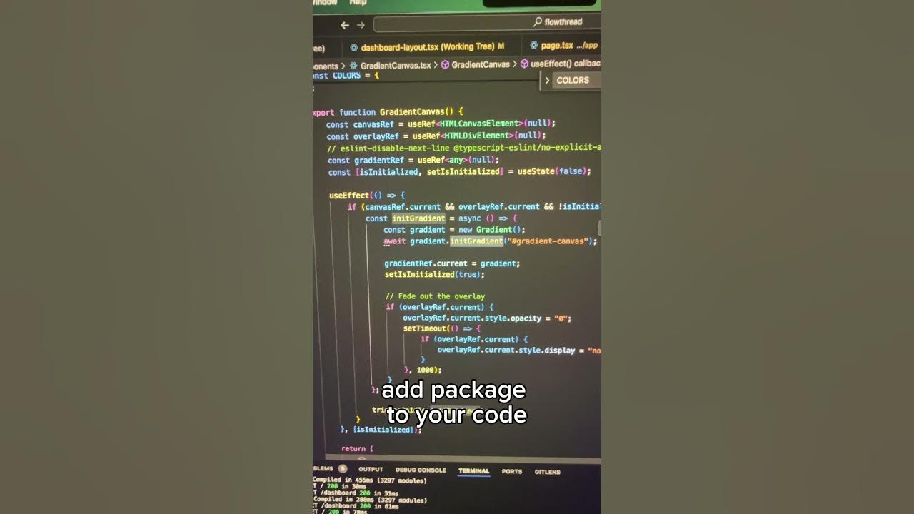 Animated mesh gradients using whatamesh #webdesign #cs #coding #animation #programming - YouTube