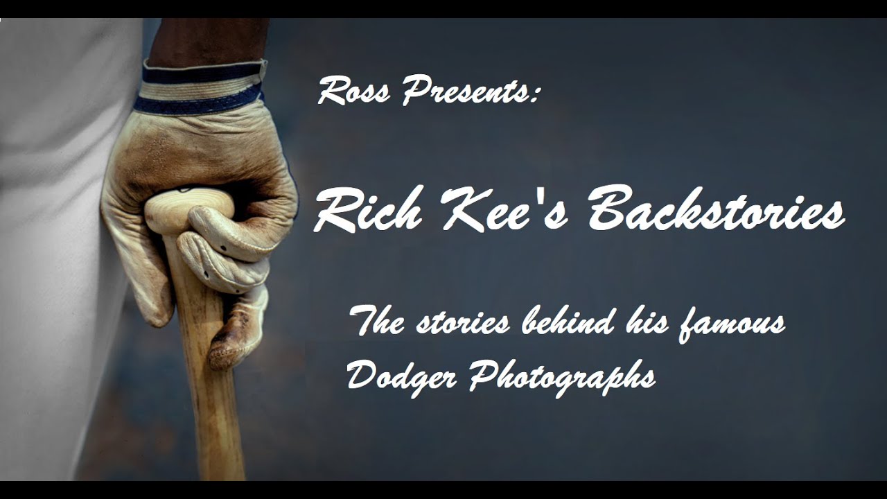 Ross presents Rich Kee's Photo Backstory- In this corner, at 6'-0" and ...