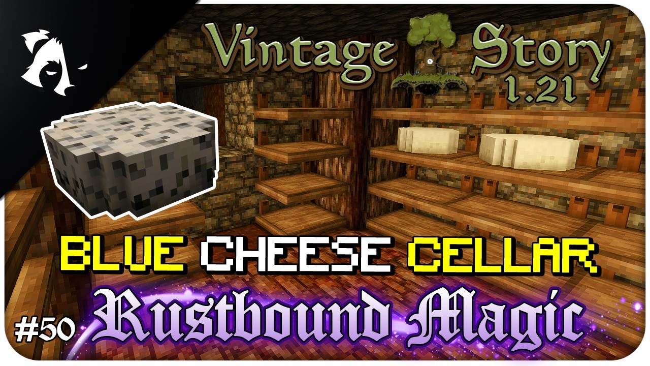 BLUE CHEESE CELLAR! | Vintage Story 1.21 RUSTBOUND SERIES EP50 - YouTube