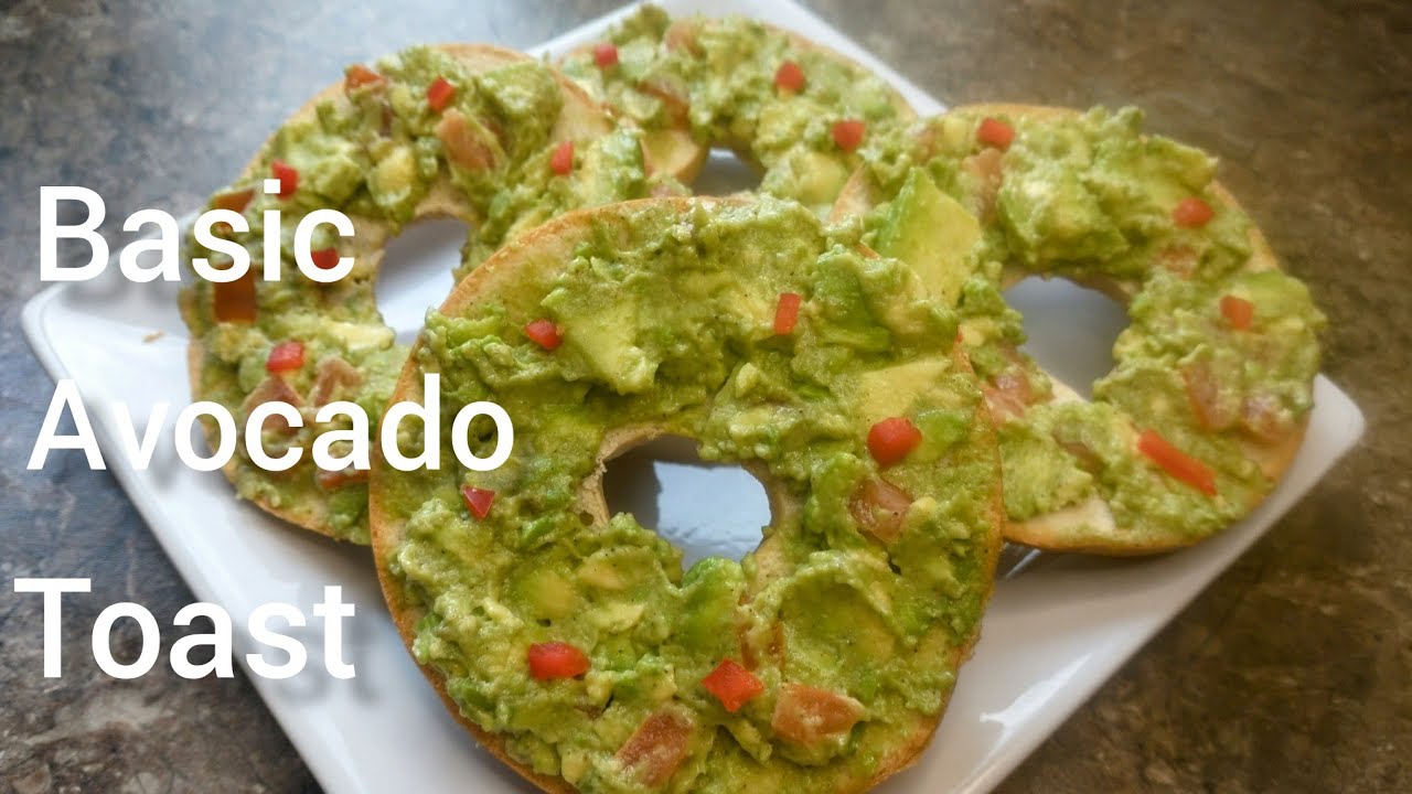 Avocado Bagels Toast | Toast Recipe |Keisha's kitchen 24_7 - YouTube