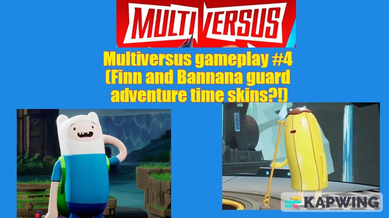 Multiversus gameplay #4 (adventure time skins) - YouTube