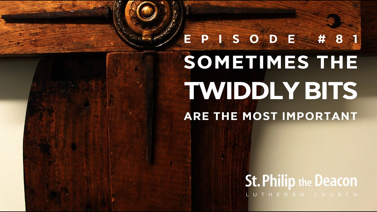 Episode #0081 - Sometimes “the Twiddly Bits” are the Most Important ...