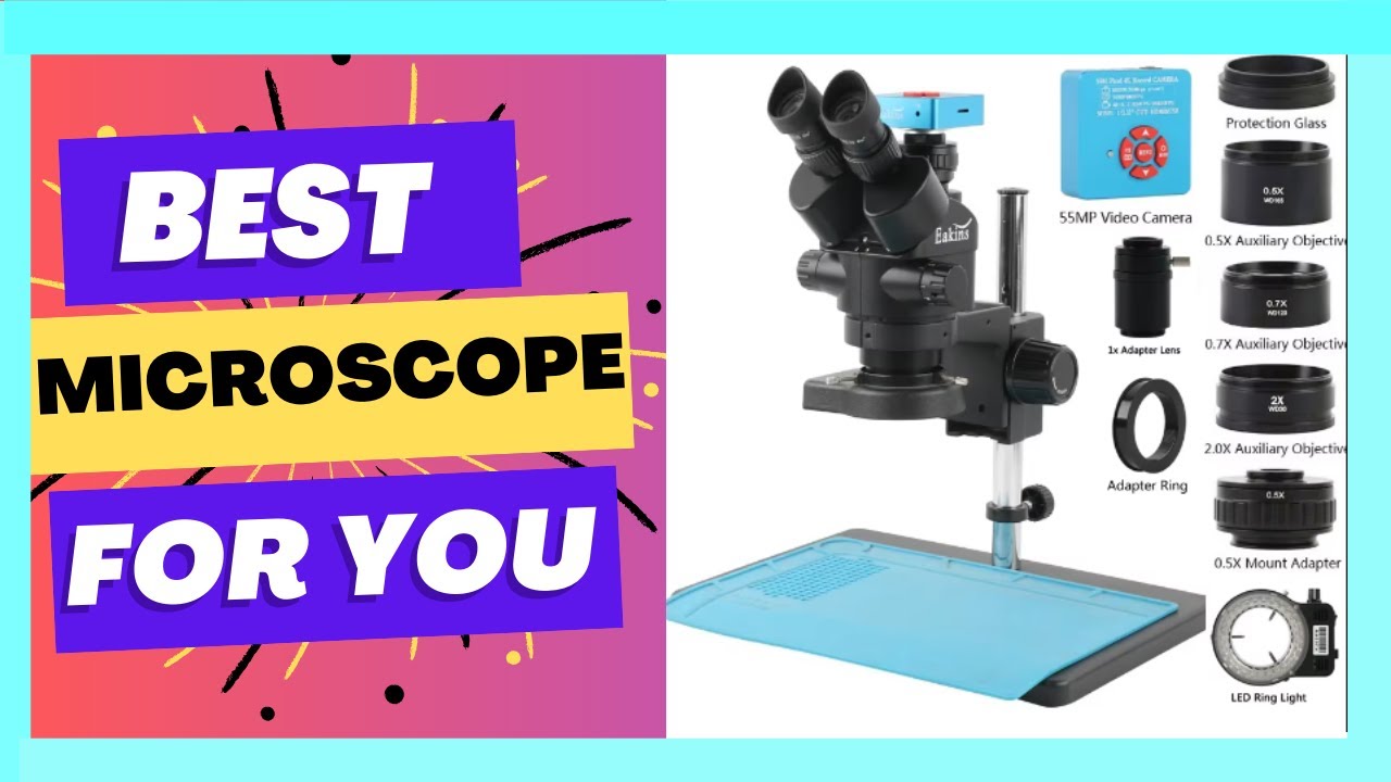 3.5-90X Zoom Trinocular Stereo Microscope Set + 2K 4K 48MP 55MP - YouTube