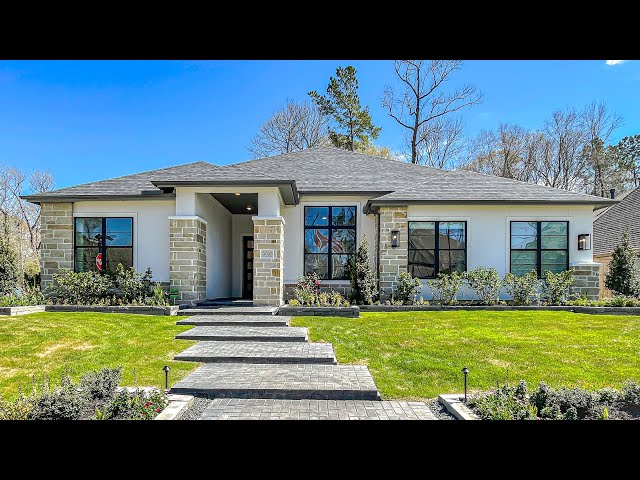 Beautiful One Story Mansions