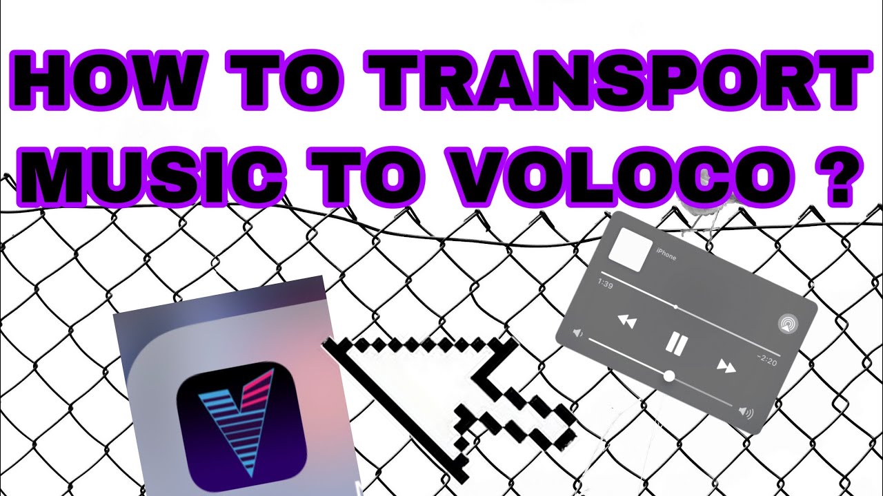 HOW TO TRANSPORT MUSIC ON VOLOCO|| SIMPLE WAY TO MAKE MUSIC #MUSIC # ...
