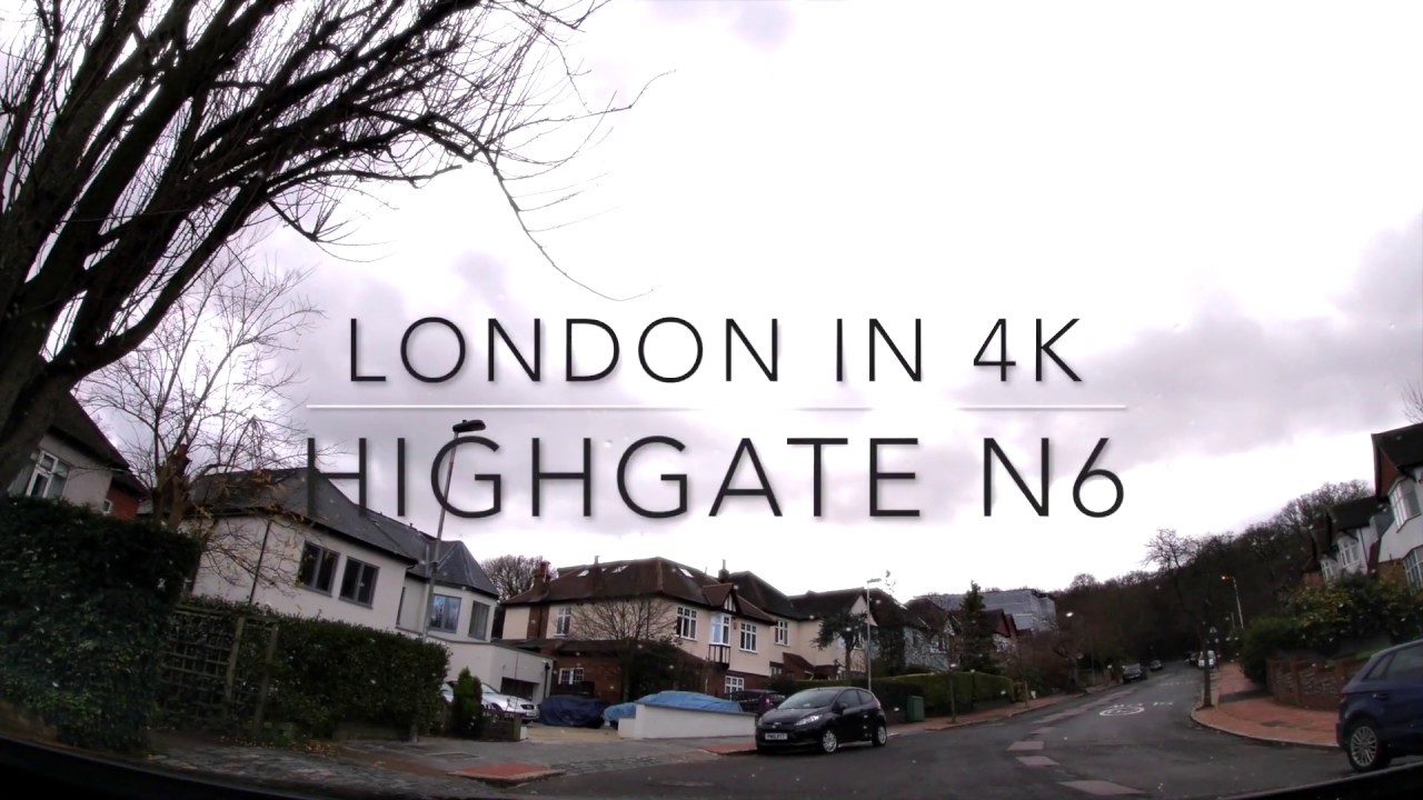 LONDON TOUR IN 4K - HIGHGATE N6 - YouTube
