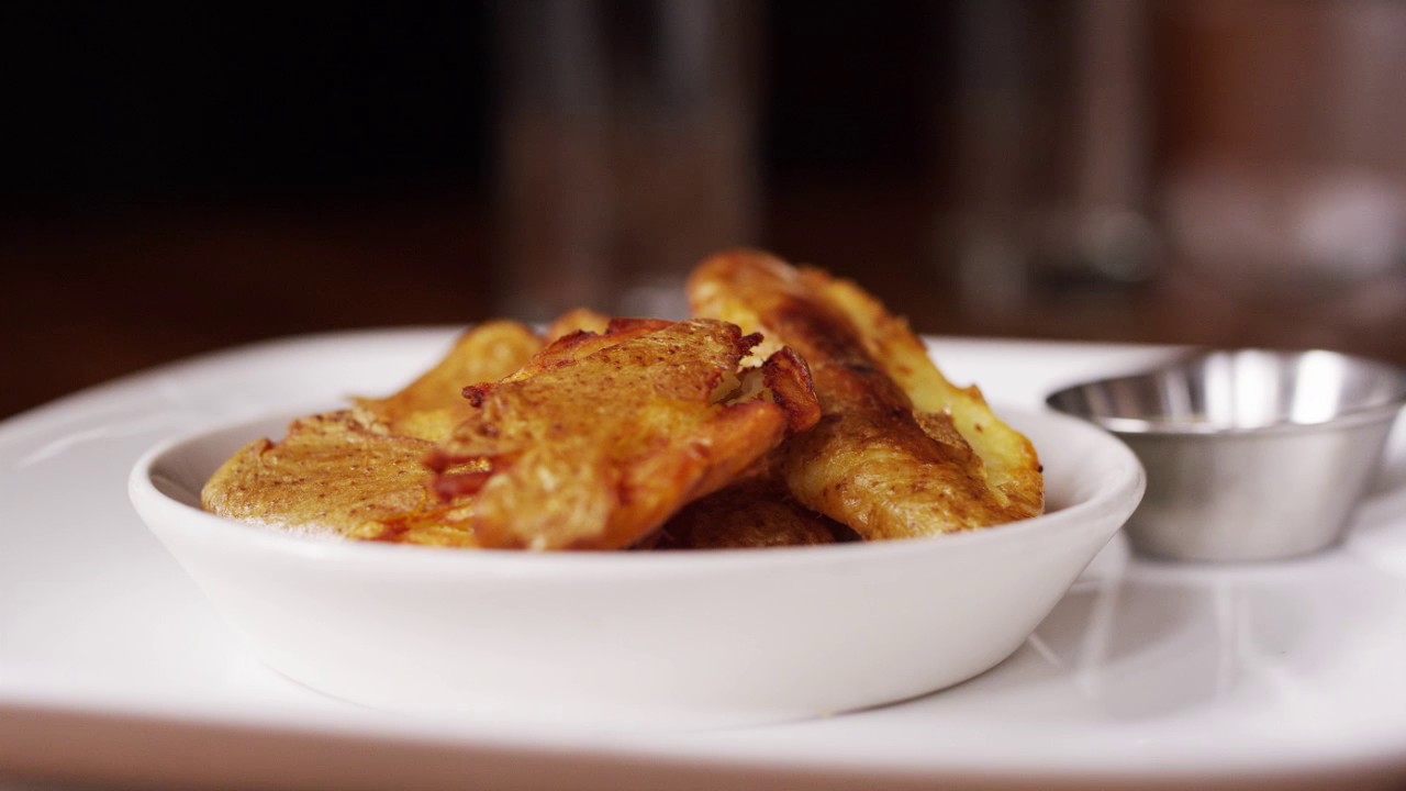 Potato Tostones Chef Rich Landau - YouTube