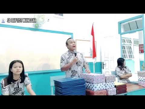 PEMBAGIAN RAPORT SEMESTER 1 TAHUN AJARAN 2022/2023 SD BAPTIST MANGGAR - YouTube