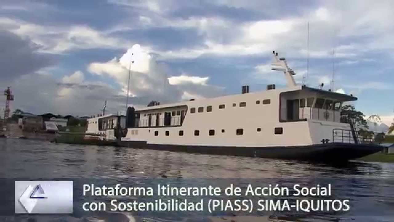 SIMA IQUITOS Construcción de PIASS - YouTube
