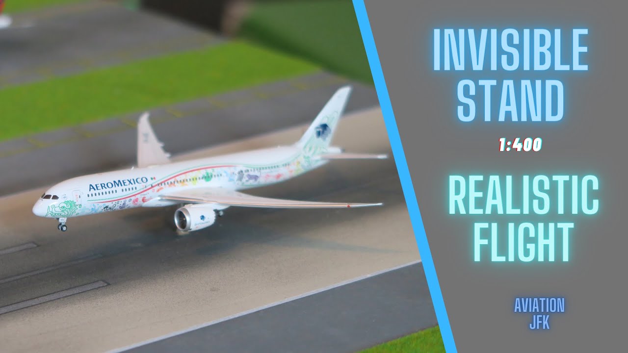 DIY Realistic Stand For 1:400 Models|Realistic Landing and Take off ...