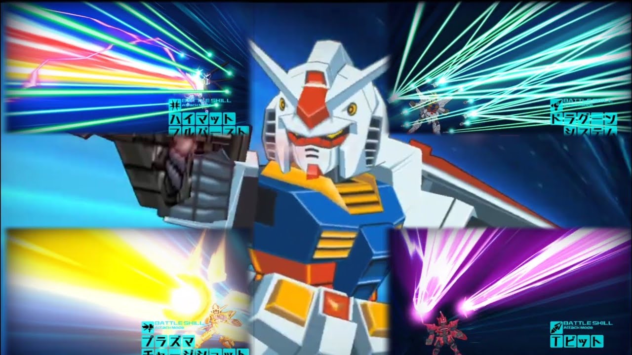 try all the battle skills Kidou Senshi Gundam AGE: Universe Accel ...