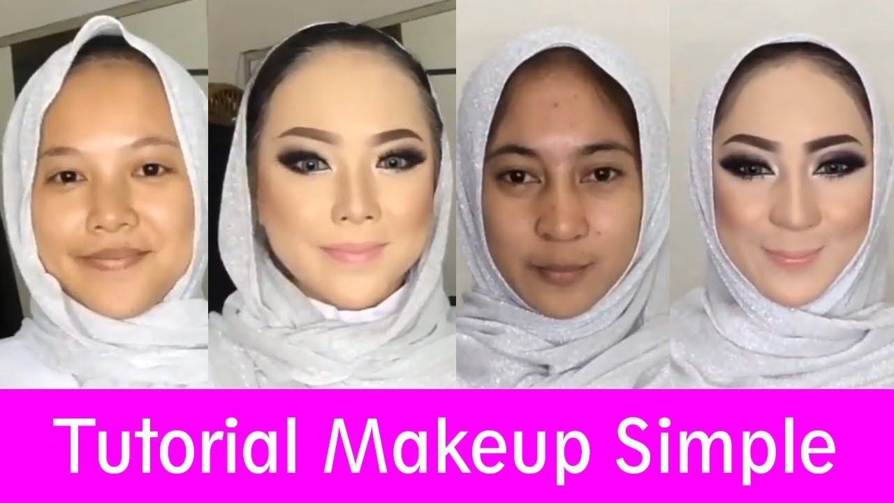Tutorial Make Up Simple Kondangan Natural 2018 - YouTube