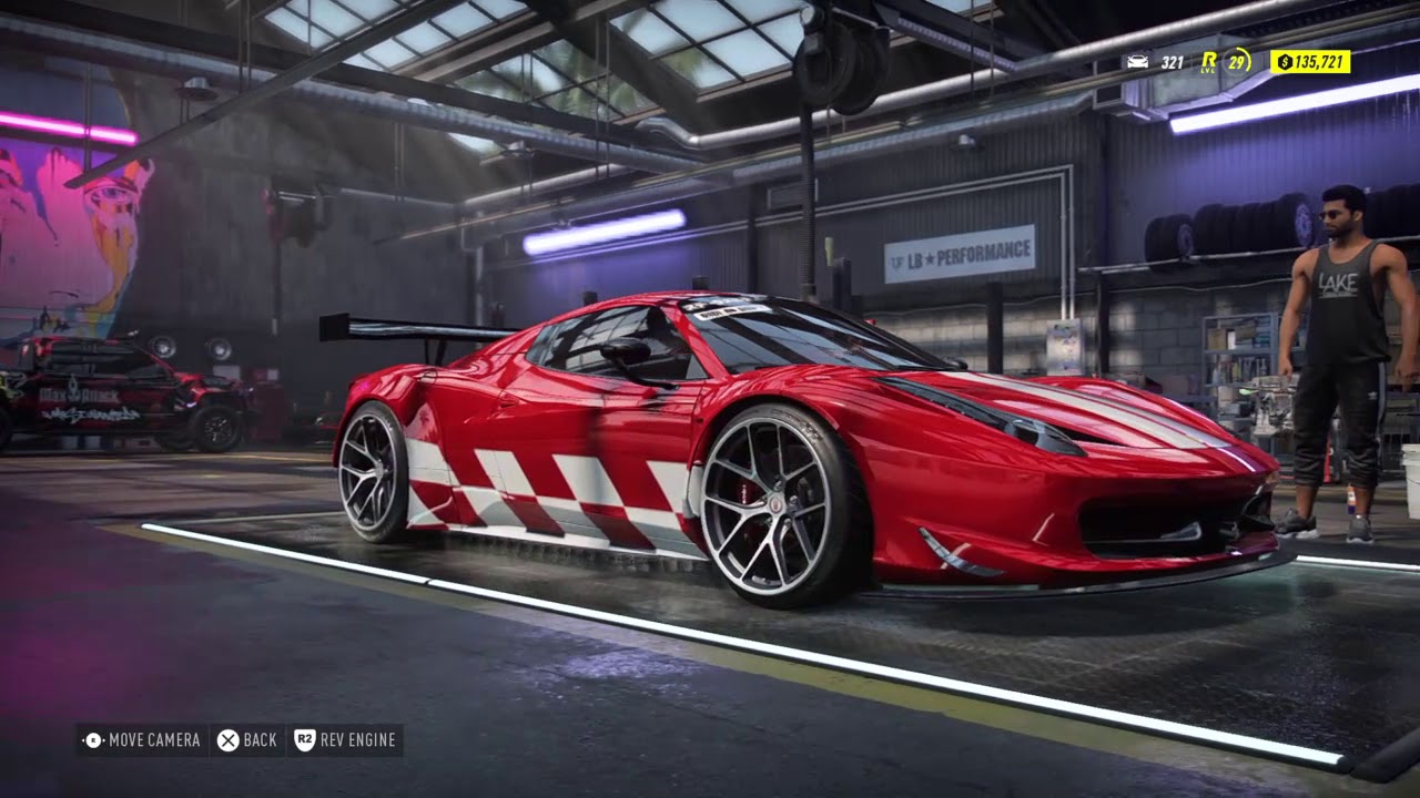 Cherry red Ferrari (NFS HEAT) - YouTube