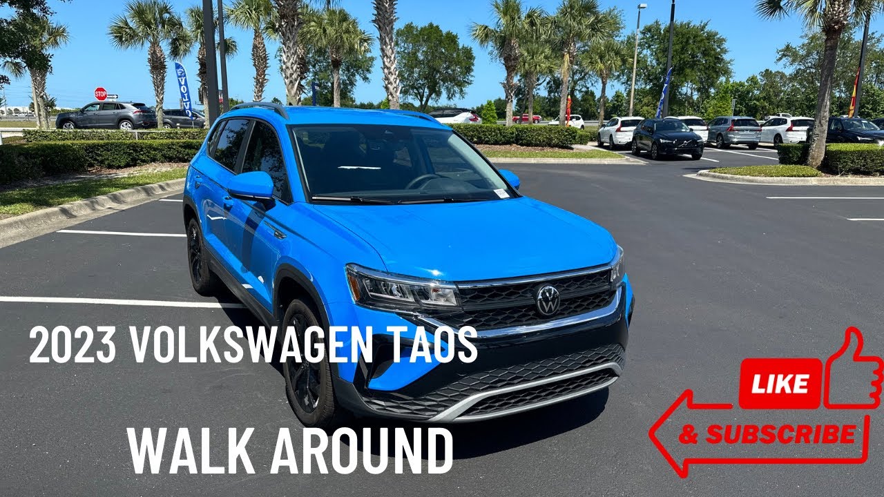 2023 Volkswagen Taos Walk Around - YouTube
