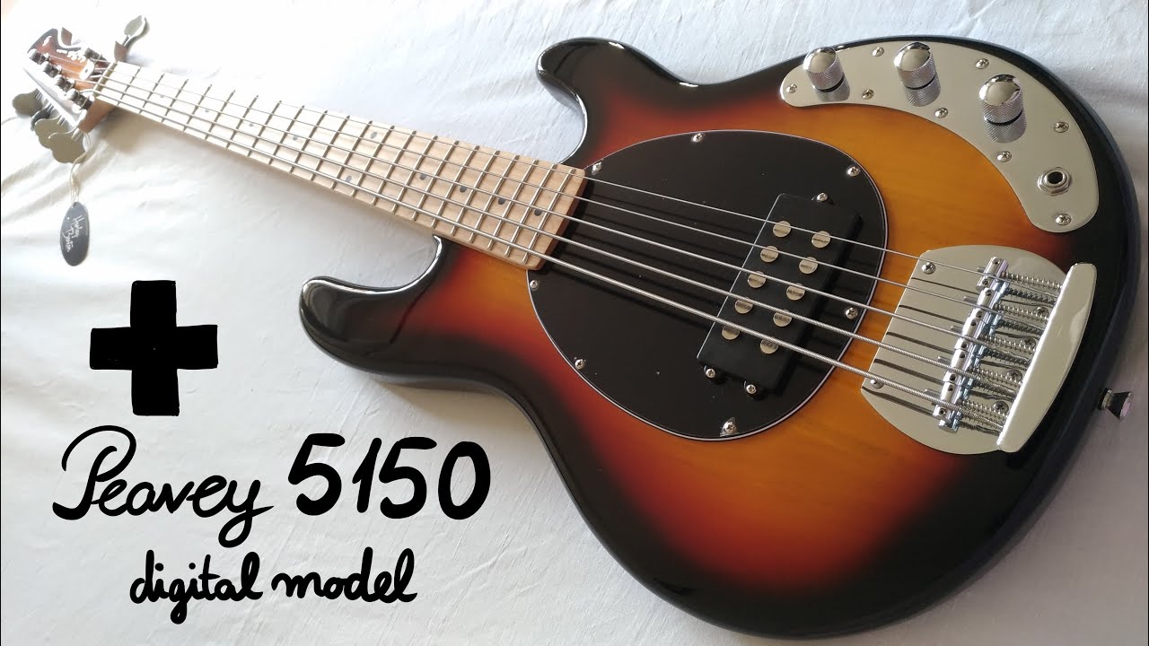 Harley Benton MB-5 SB Deluxe Series | UNBOXING + High Gain 5 string ...