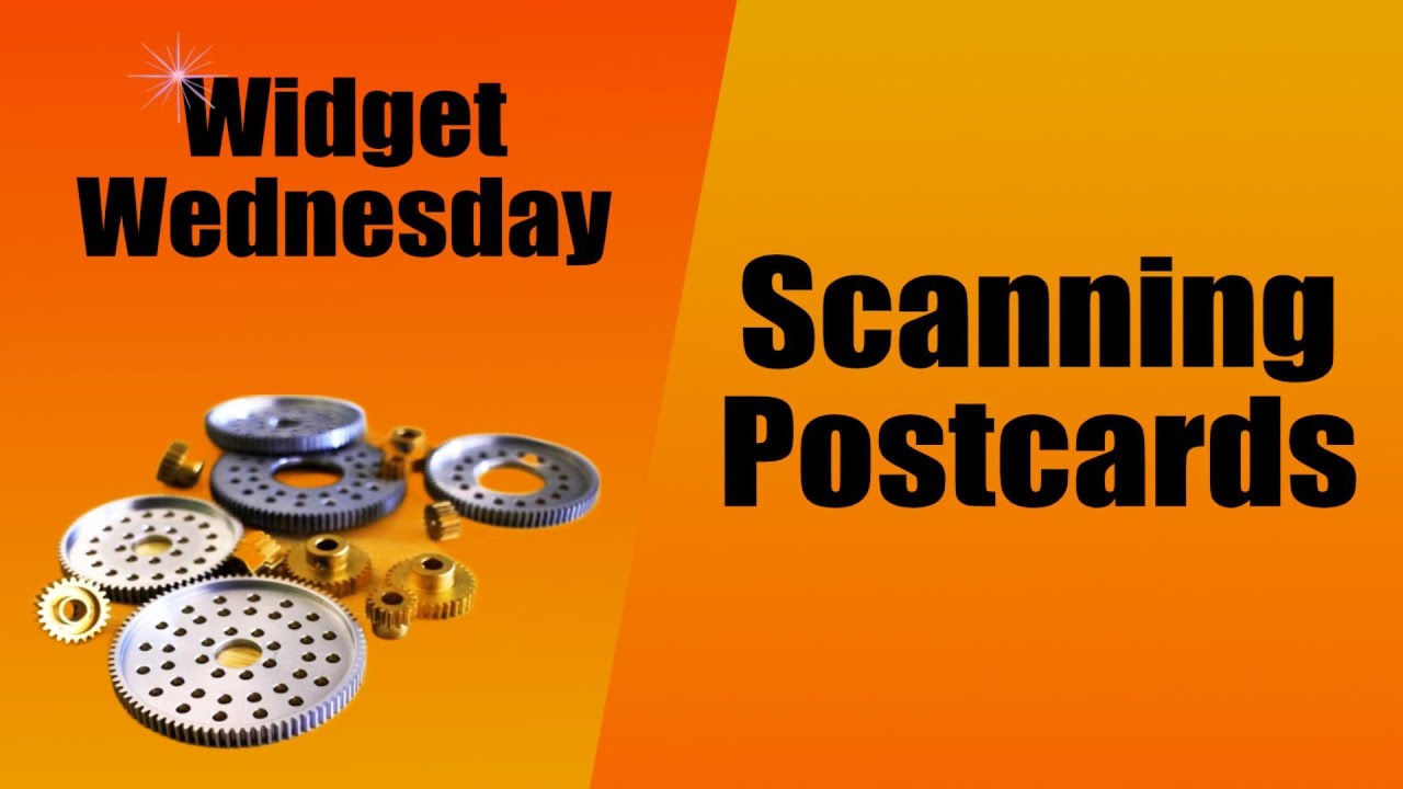 Let's Scan a Stack of Postcards! - YouTube