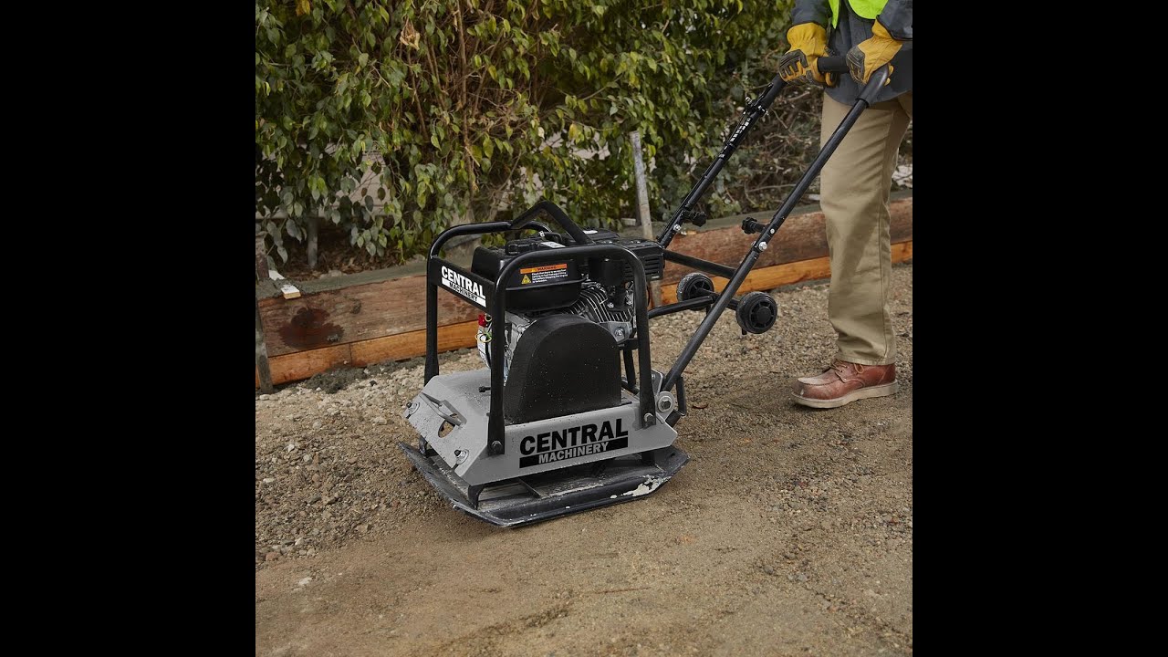 Unboxing/Long Term Review of Central Machinery Plate Compactor from ...