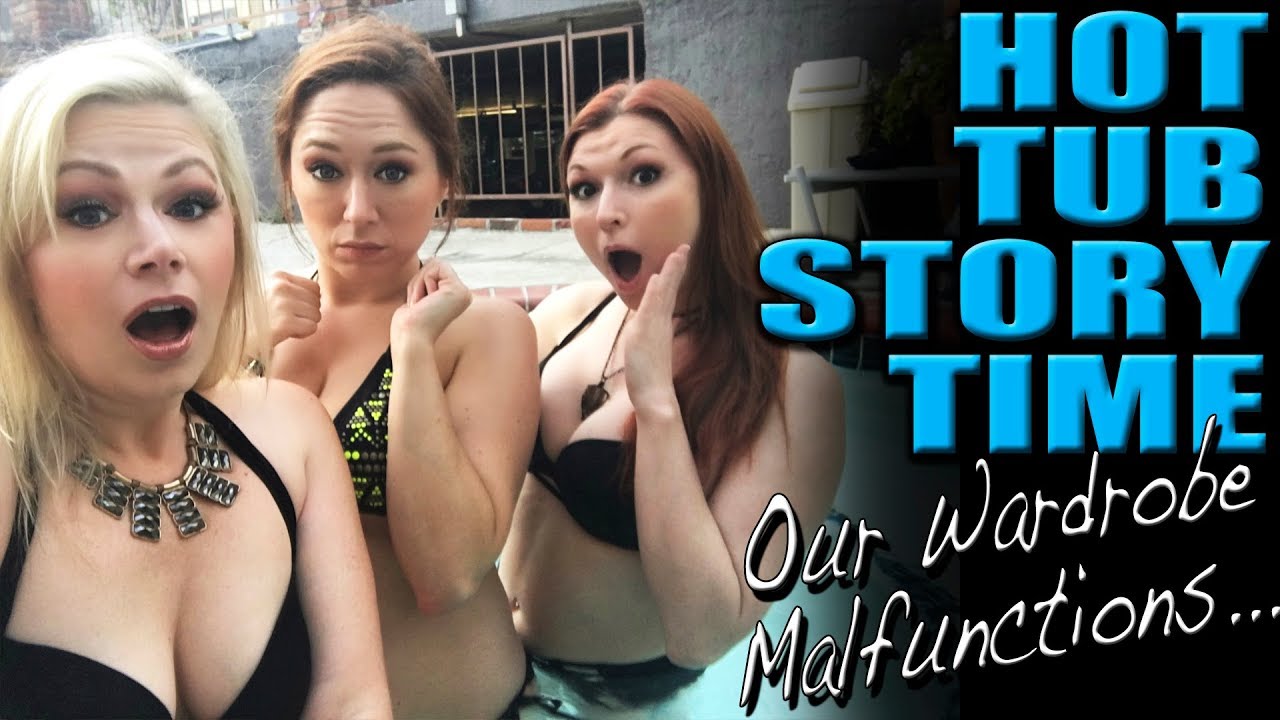 Hot Tub Story Time | Wardrobe Malfunctions | Scream Queen Stream - YouTube