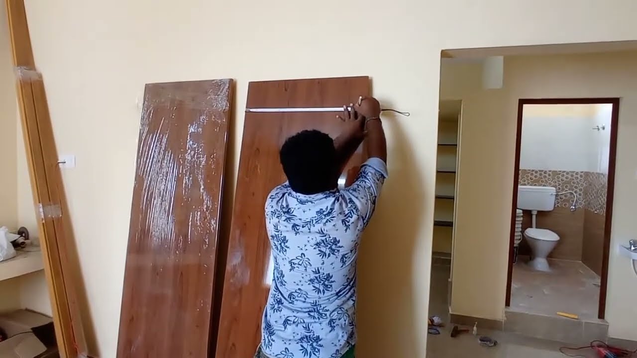 PVC DOOR ASSEMBLY TUTORIAL | HOW TO ASSEBLE PVC DOOR | PVC DOOR ...