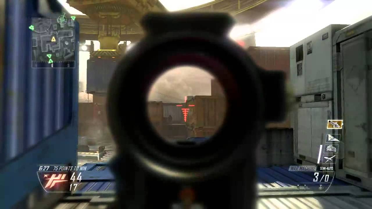 BO2 Gameplay - 17-3 TDM Cargo - YouTube