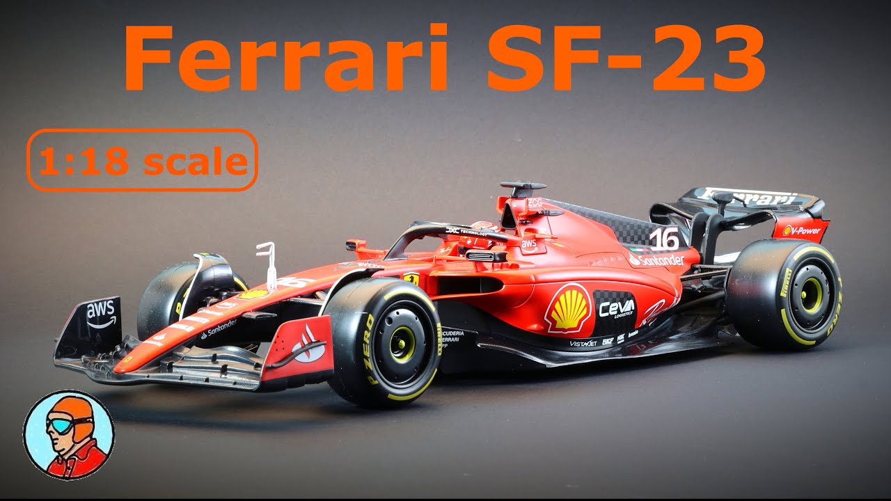 Ferrari SF-23 (2023) - 1/18 Scale model car F1 - DieCast & Cars - YouTube