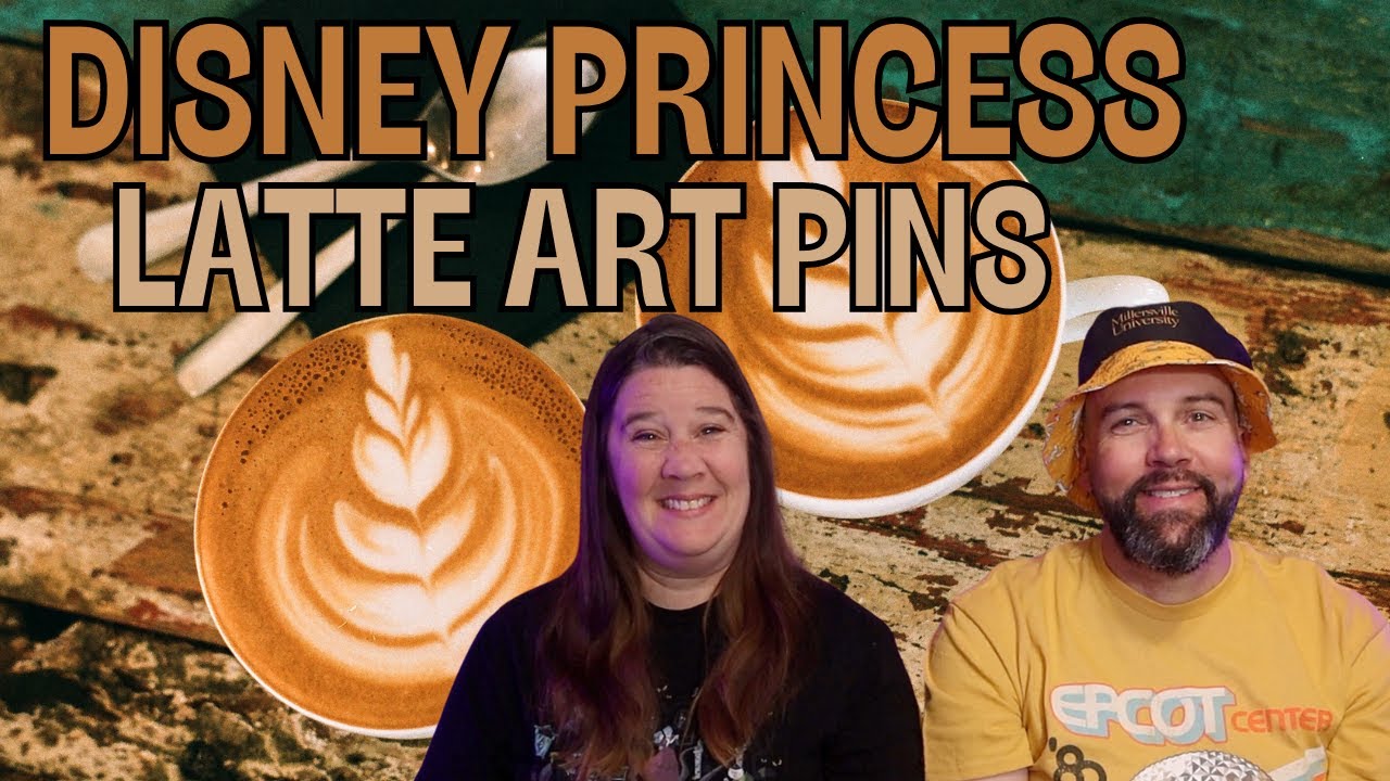 Disney Princess Latte Art Blind Box Pins | Unboxing Disney Loungefly ...