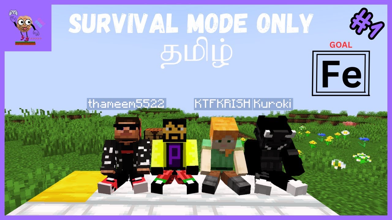 Minecraft Creative Survival mode 💜 |Epi -1| PORI URUNDAI GAMING - YouTube
