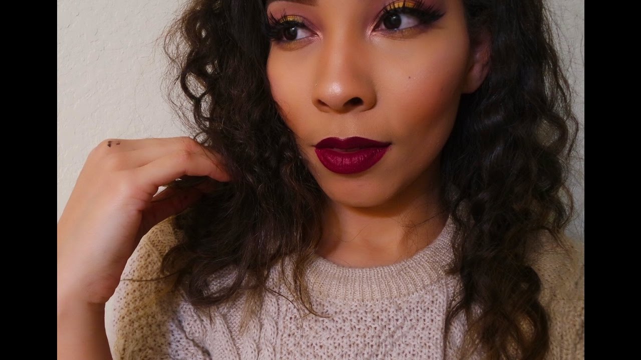 Winter Berry Makeup Tutorial - YouTube