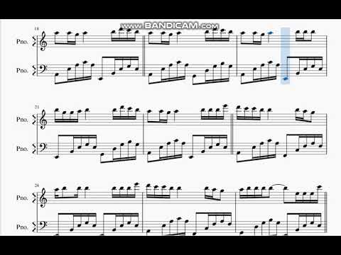 MESTİ XUMAR- Məşədibaba- PİYANO NOTALARI