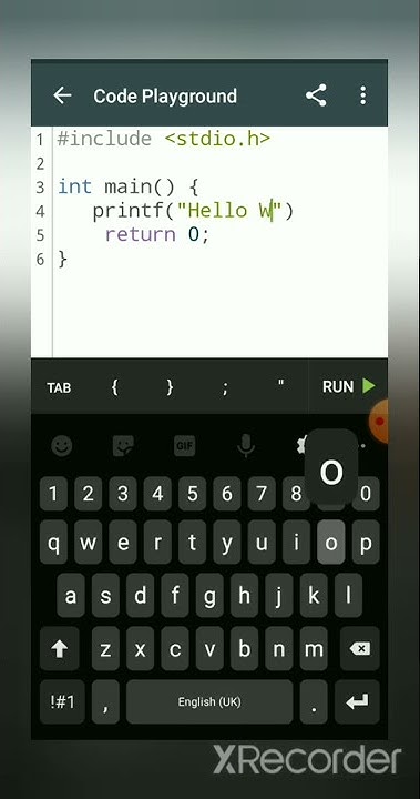 Run first c program - YouTube