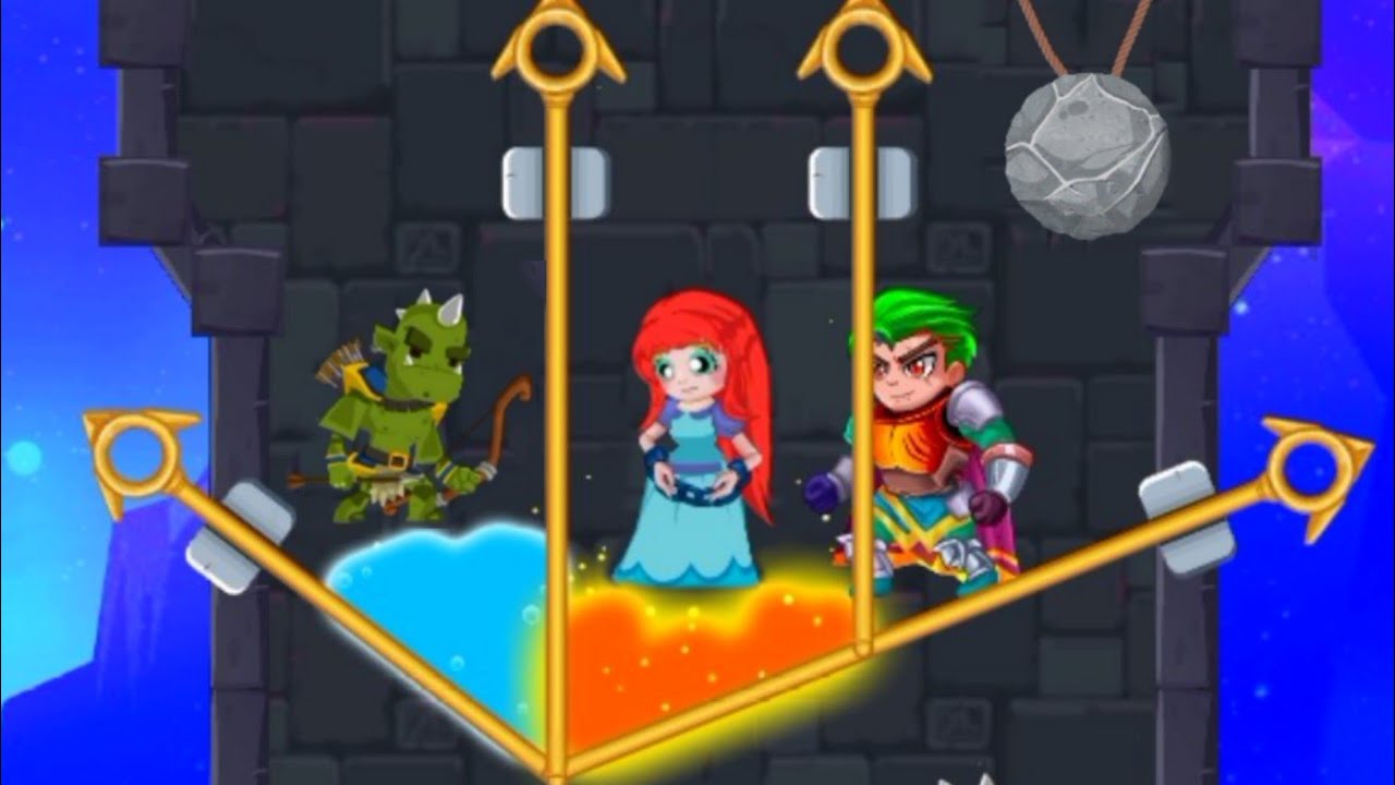 How to Loot - Save the Princess - Pin Pulling Game - Pull the Pin - All ...