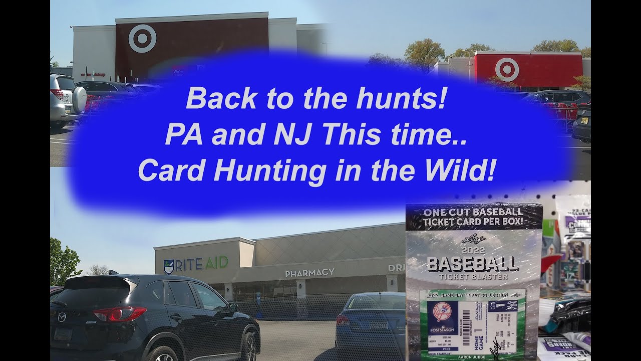 Back to the Hunts! What will I find in PA and NJ this trip?? Card ...