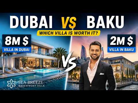 Inside a $2M Luxury Beachfront Villa in Baku! (Sea Breeze Resort)