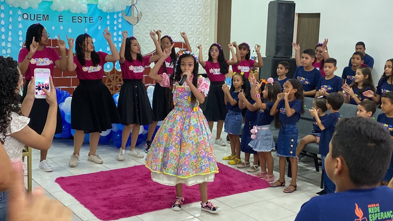 Cantora Esther AD - 2º congresso Infantil da Igreja Rede Esperança ...