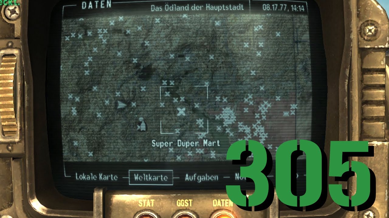 Lets play Fallout 3 305 [Ger/1080p] Mehr Map marker - YouTube